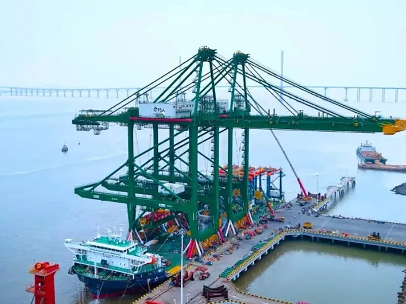 7 Dual-Trolley STS Cranes Revolutionize Port Operations with Advanced ...